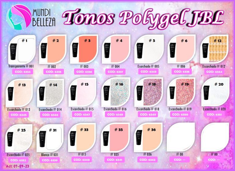 Kit completo para polygel – Mundibelleza